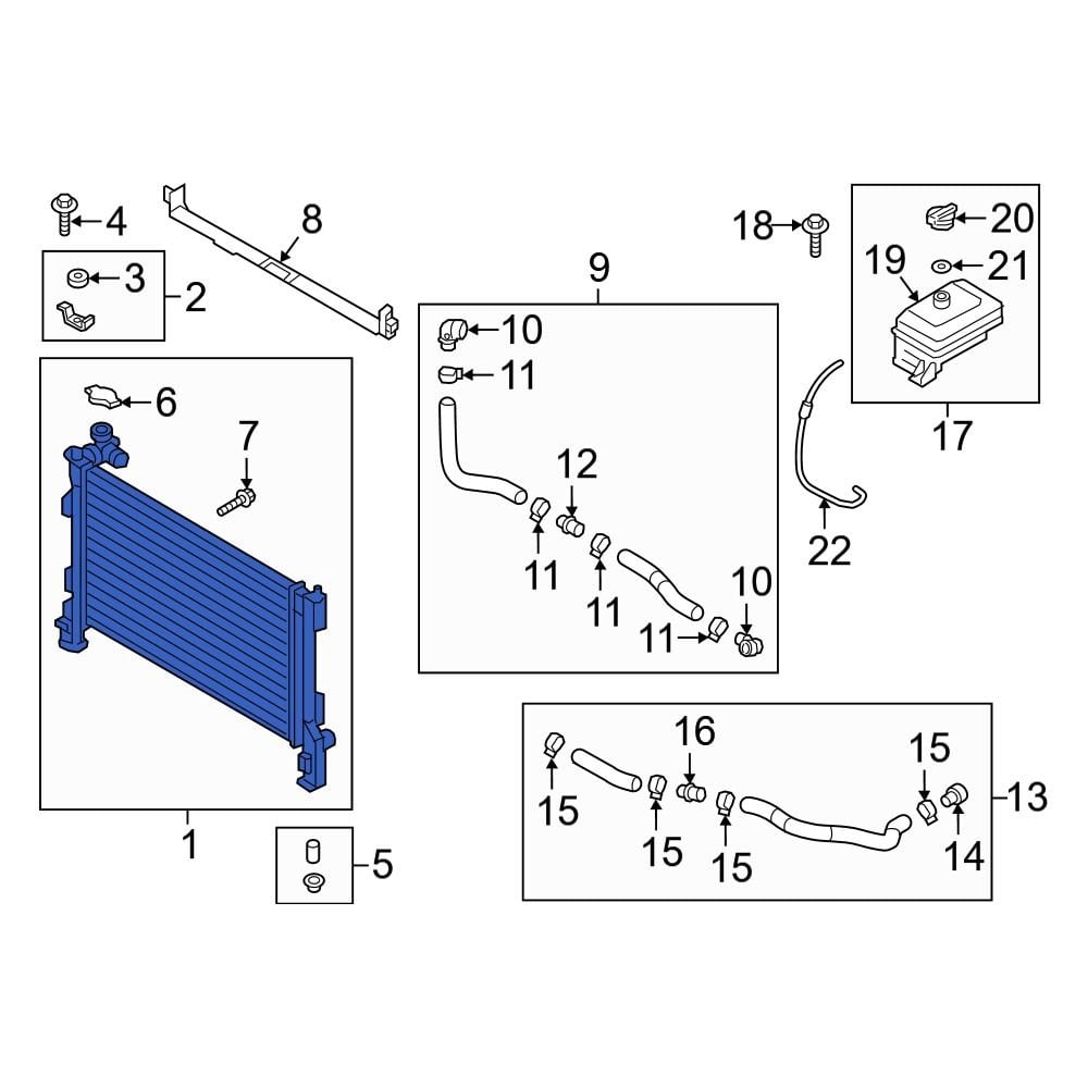 Hyundai OE 25308E6000 - Radiator