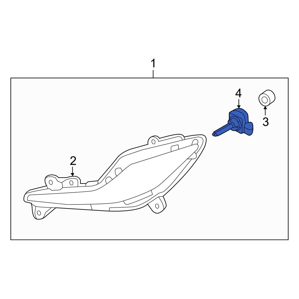 Hyundai OE 1864935009L - Fog Light Bulb