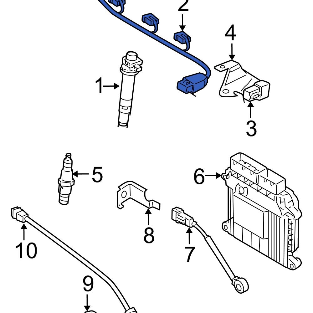 Hyundai OE 2735026620 - Engine Wiring Harness