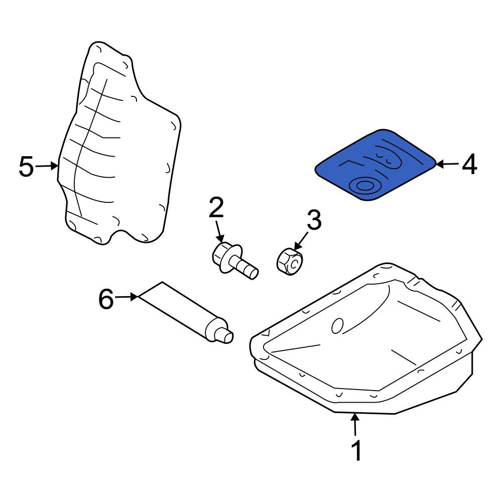 Hyundai OE 4632122731 - Transmission Oil Filter