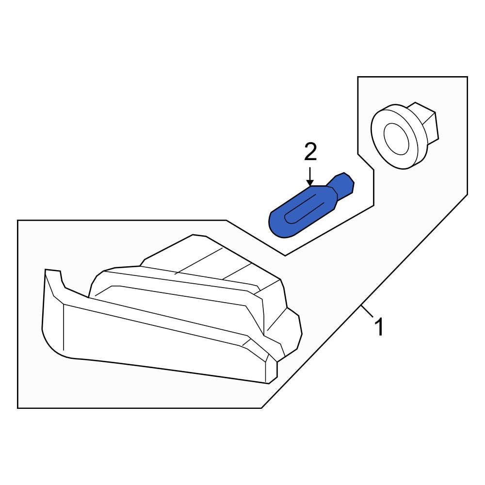 Hyundai OE 1864935009 - Fog Light Bulb