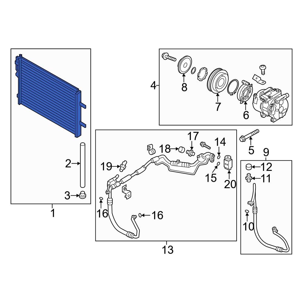 Hyundai OE 976063X000 - A/C Condenser
