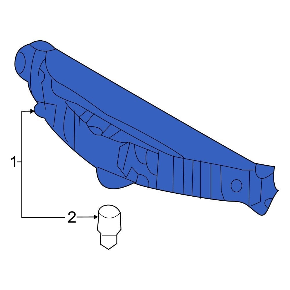 Hyundai OE 927003X000 - Rear Center High Mount Stop Light