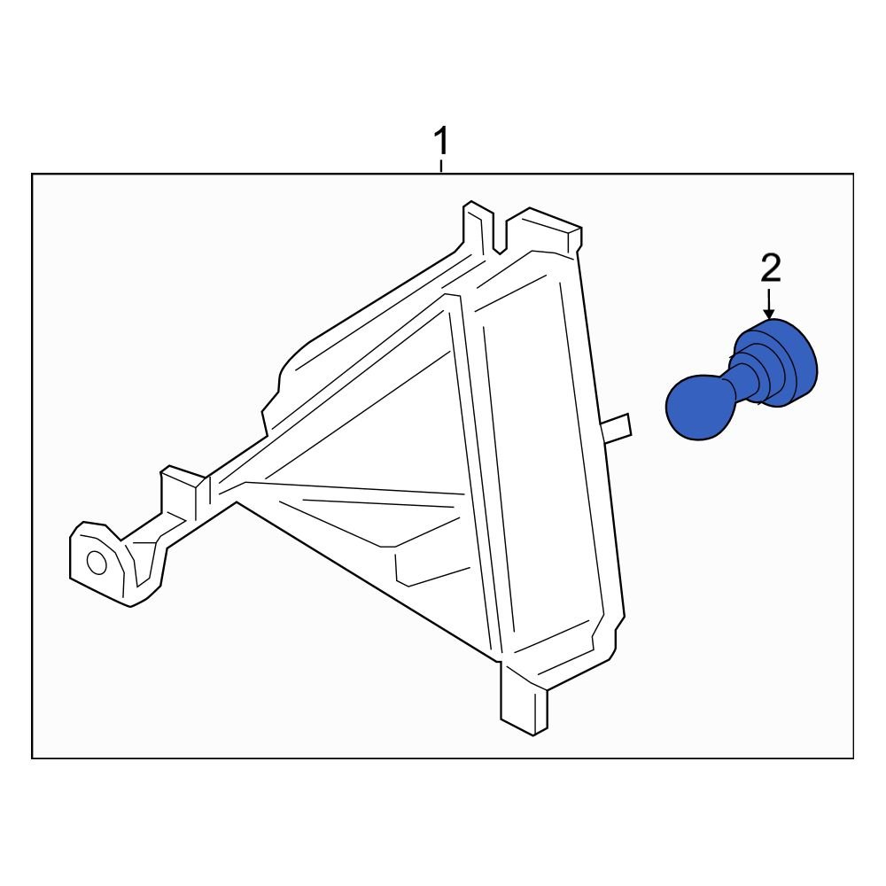Hyundai OE 1864221007L - Rear Tail Light Bulb