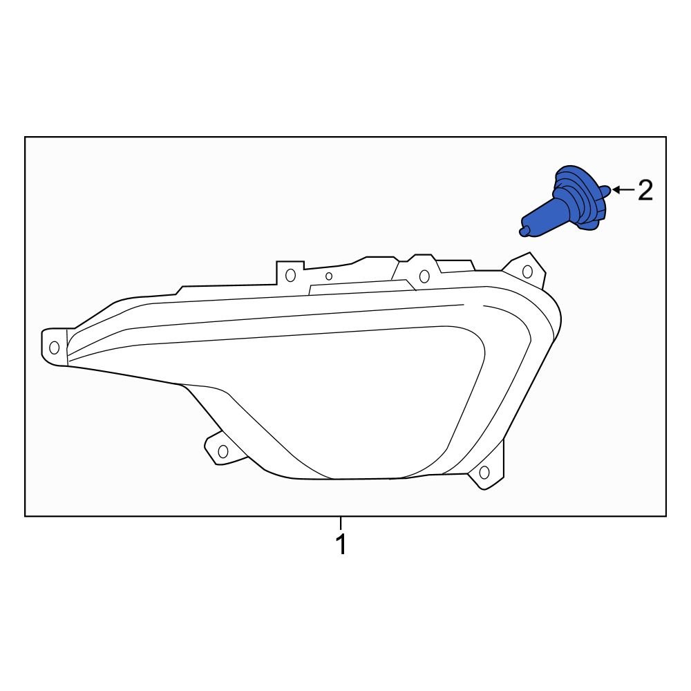 Hyundai OE 1864935009L - Fog Light Bulb