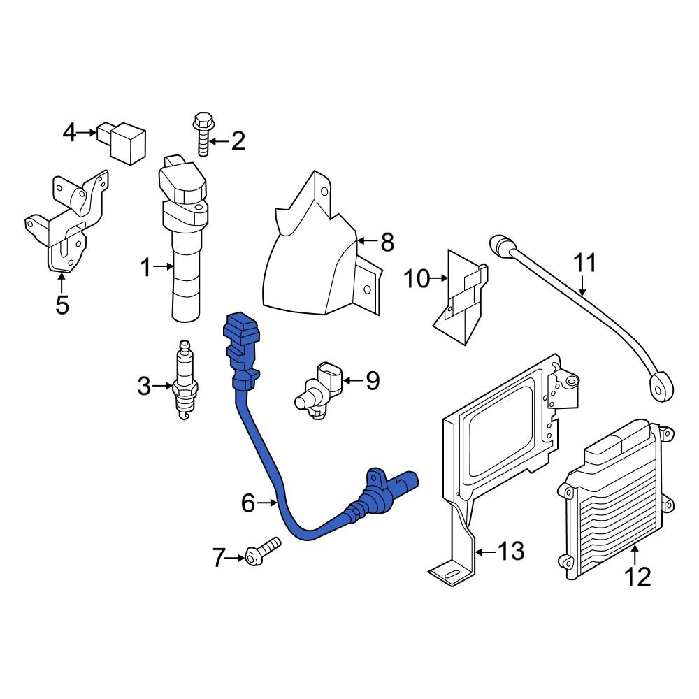 Hyundai OE 391802G000 - Engine Crankshaft Position Sensor