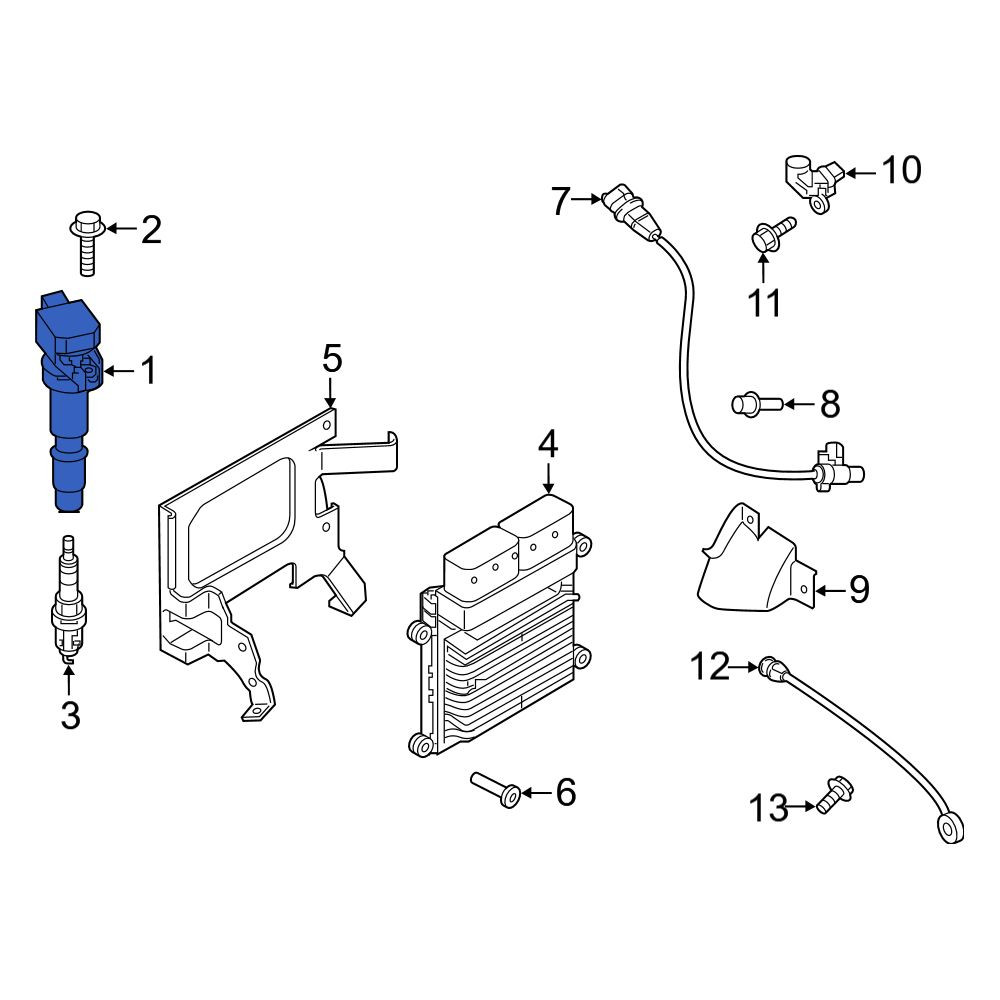 Hyundai OE 273002S000 - Direct Ignition Coil