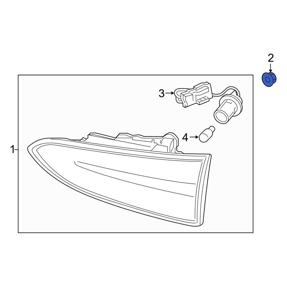 Hyundai OE 873131C000 - Tail Light Nut