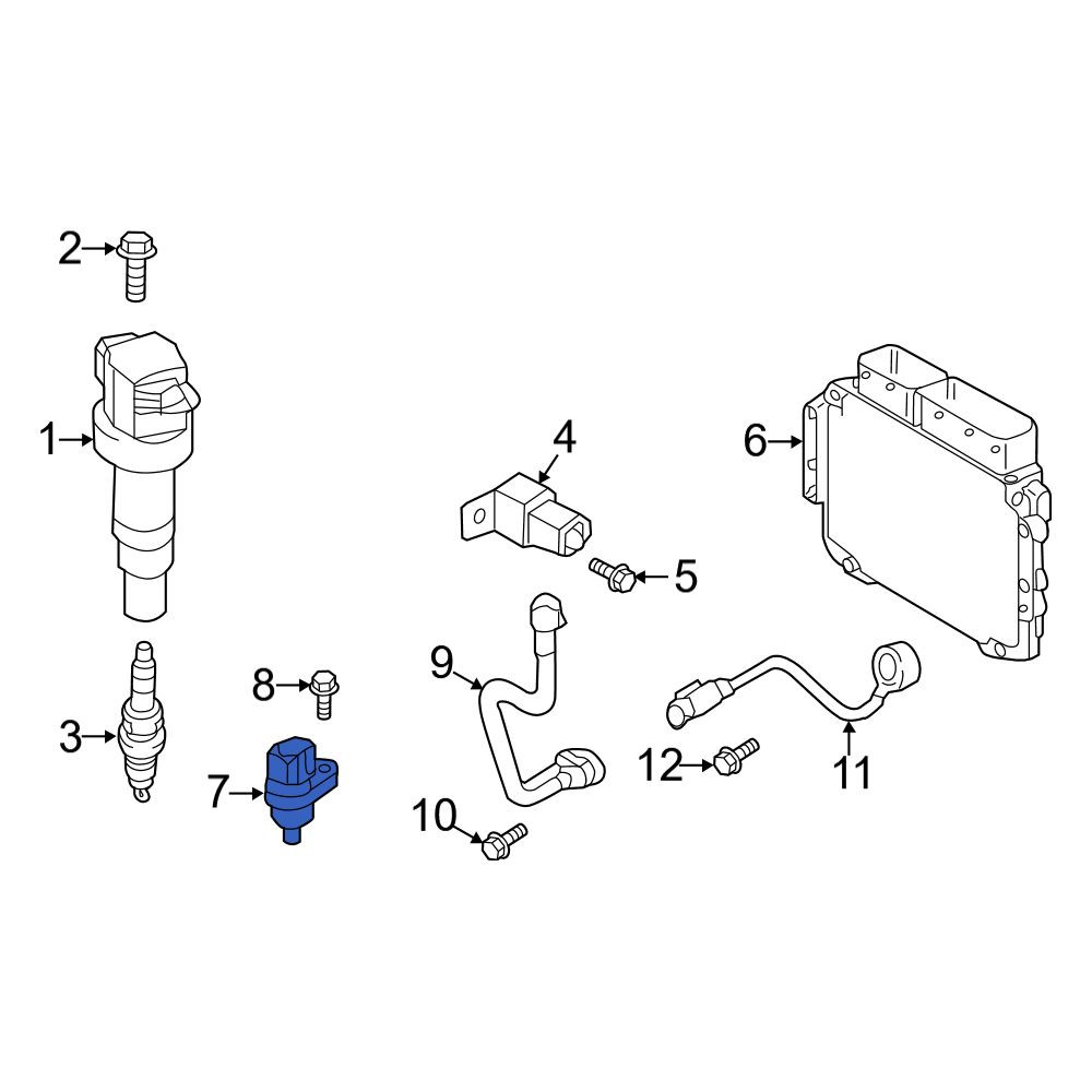 Hyundai OE 393502E200 - Engine Camshaft Position Sensor