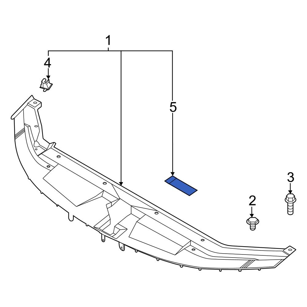 Hyundai OE 25388B1000 - Caution Label