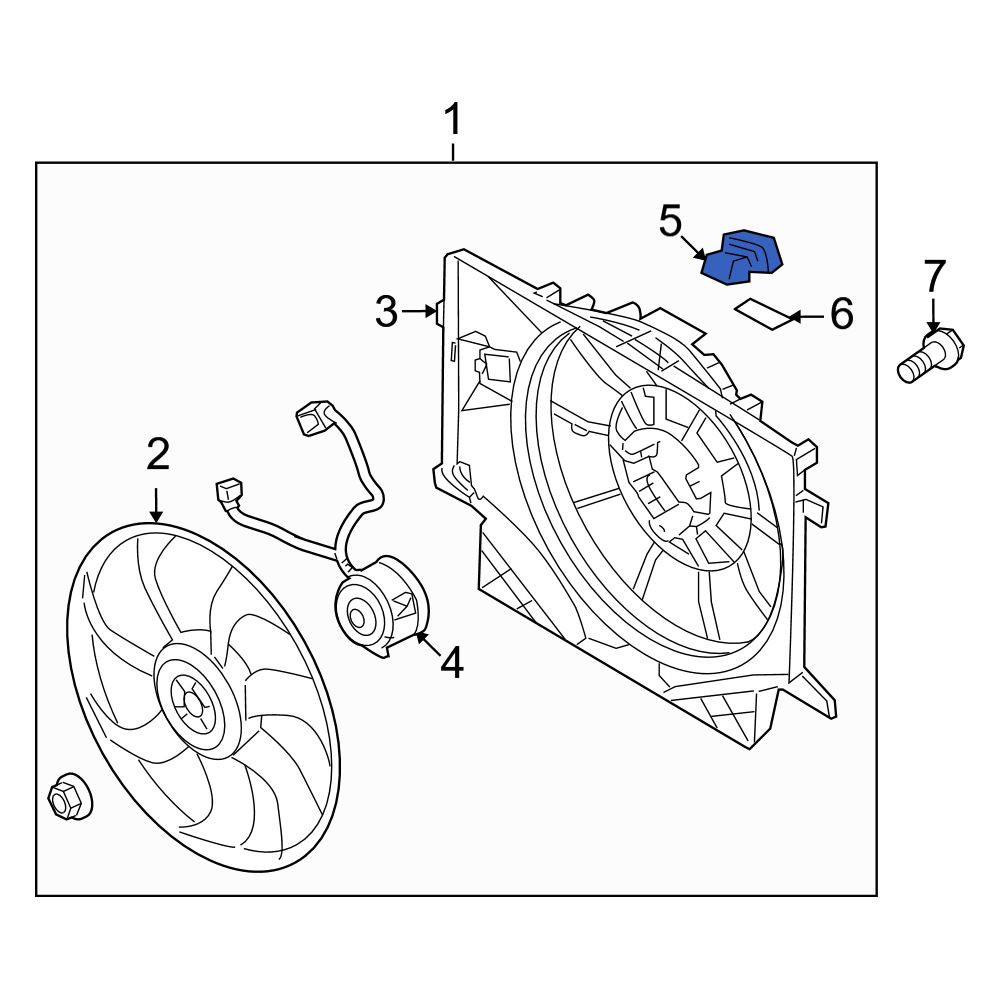 Hyundai OE 253852E000 - Engine Cooling Fan Resistor