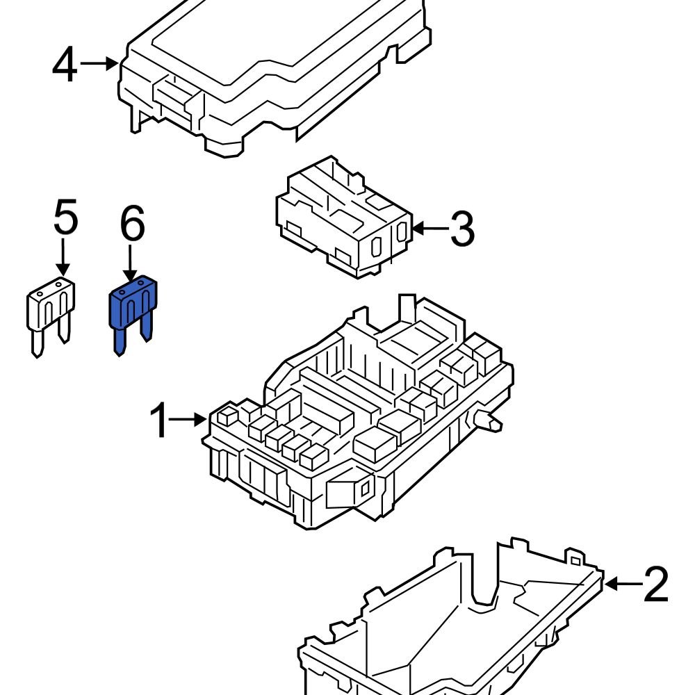 Hyundai OE 1898009620 - Multi-Purpose Fuse