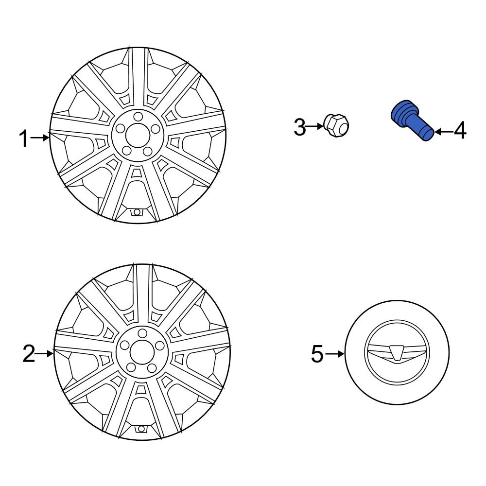 Hyundai OE 5293331300 - Tire Valve Stem