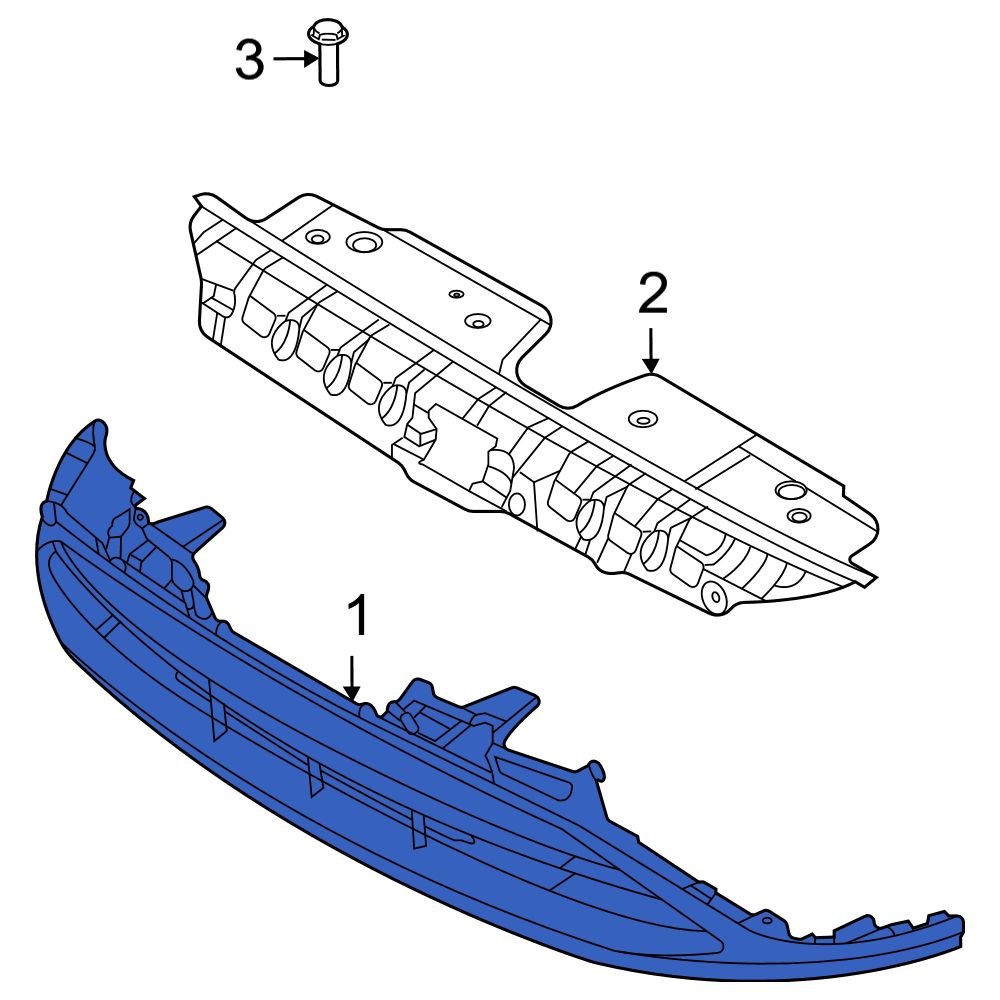 Hyundai OE 86560K4AA0AS - Front Grille