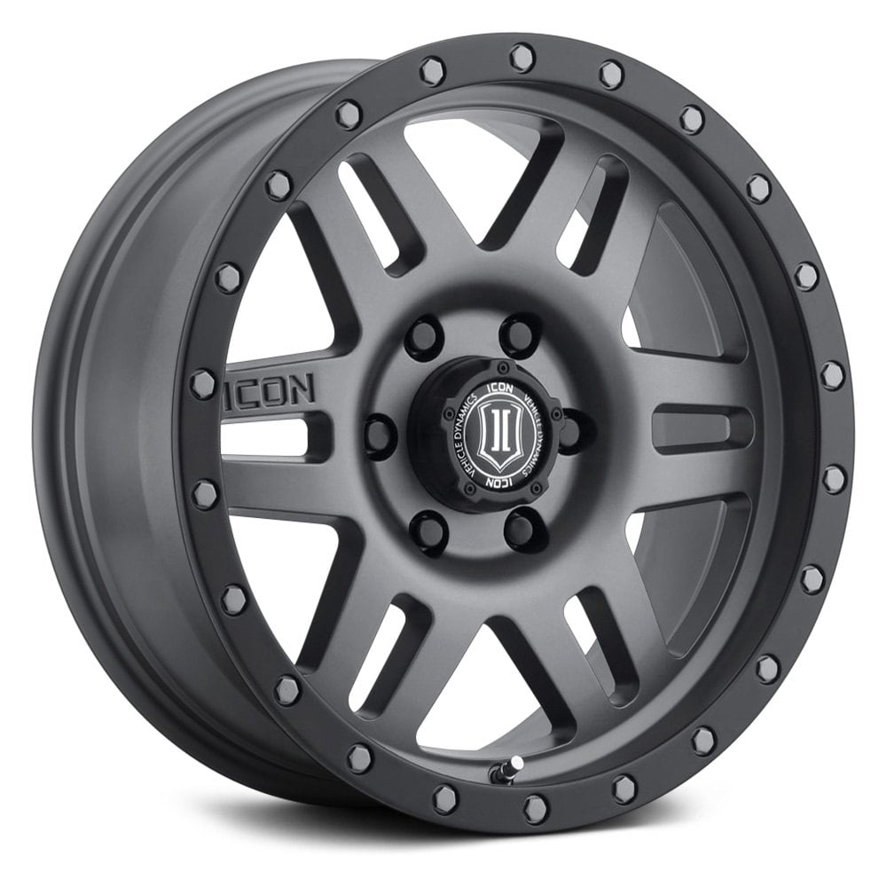ICON ALLOYS® SIX SPEED Wheels - Titanium Rims - 1417856350TT