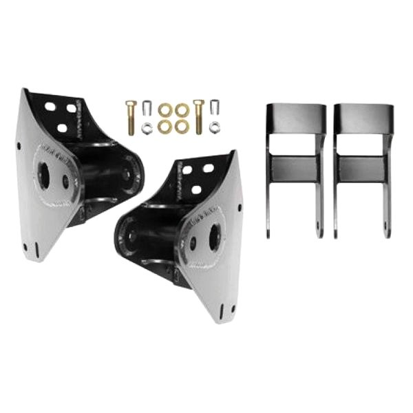 Icon Vehicle Dynamics® 31200 - 4" Front Lifted Leaf Spring Shackles