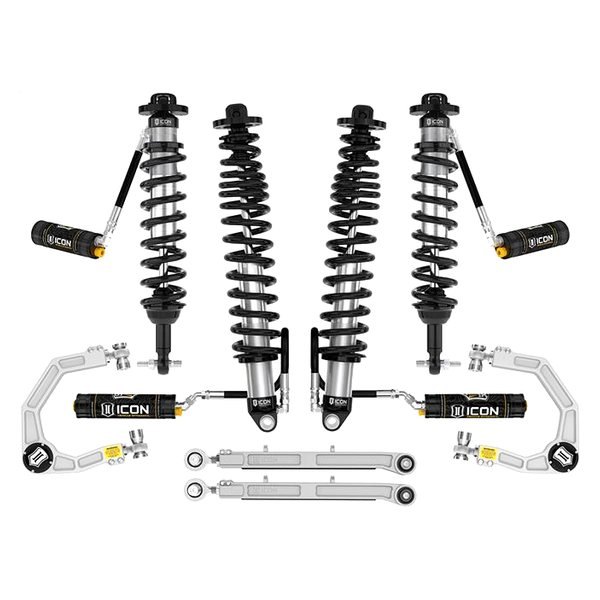 Icon Vehicle Dynamics® K40006 - 3"-4" x 2"-3" Billet UCA Stage 6 Front ...