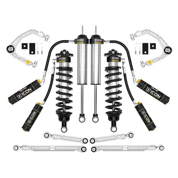 Icon Vehicle Dynamics® K53212 - 0"-1.25" x 1" Billet UCA Stage 2 Front ...