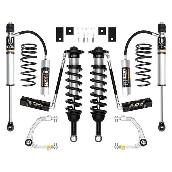 Icon Vehicle Dynamics® K53236 - 3"-4.5" x 3" Billet UCA Stage 6 Front ...