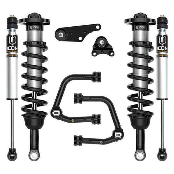 Icon Vehicle Dynamics® K53292T - 1.25"-3" x 1.25"-3" Tubular UCA Stage ...