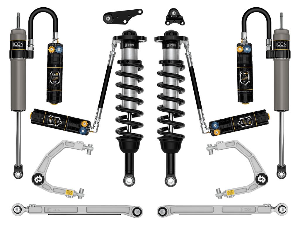 Icon Vehicle Dynamics® K53299 - Billet UCA Stage 9 Suspension Lift Kit