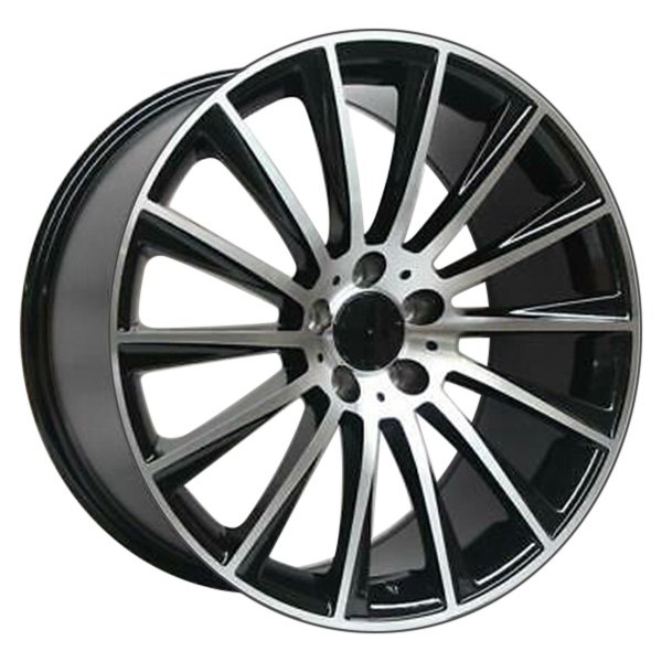 iD Select® - Mercedes E Class Sedan 2014 14 Turbine-Spoke Black with ...