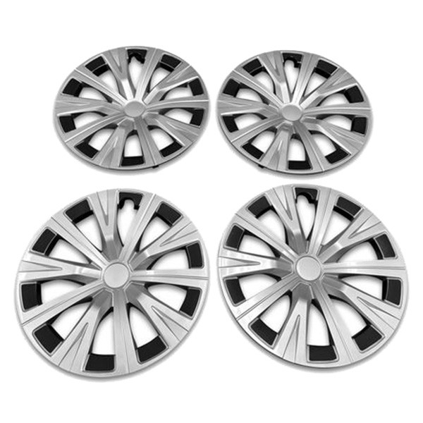 iD Select® 200-0014 - Silver Wheel Covers