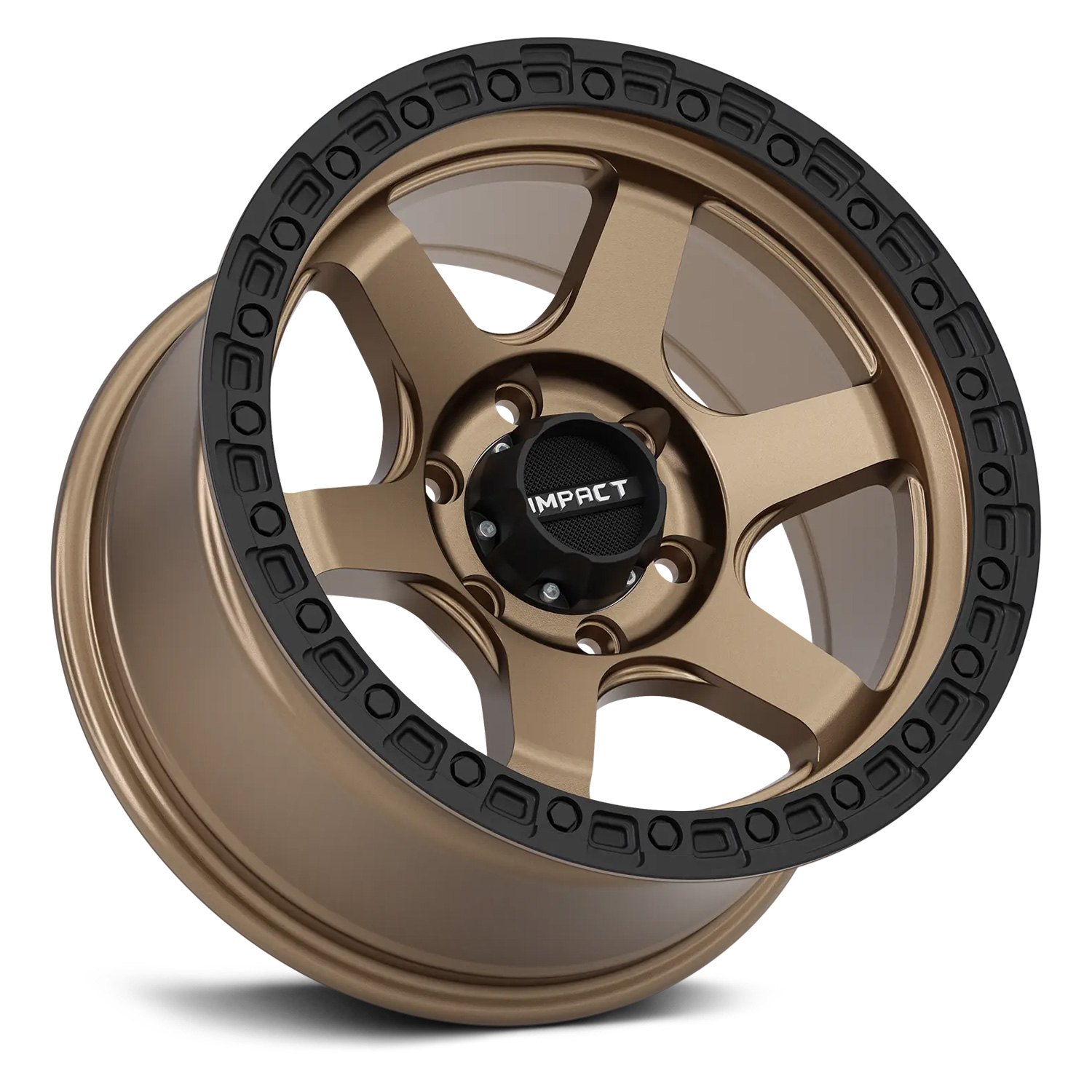 IMPACT OFF-ROAD® 8805 Wheels - Bronze with Black Beadlock Rims