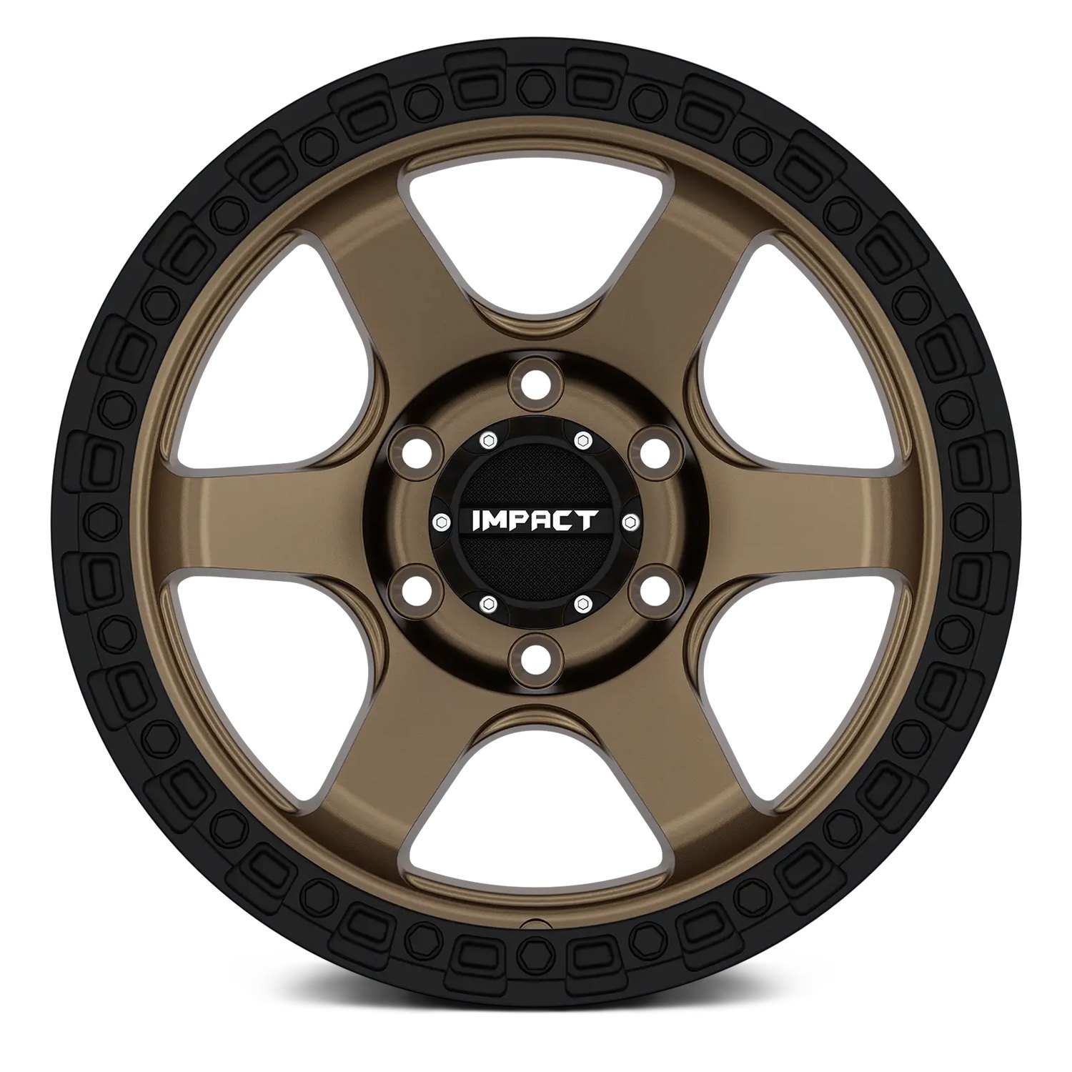 IMPACT OFF-ROAD® 8805 Wheels - Bronze with Black Beadlock Rims