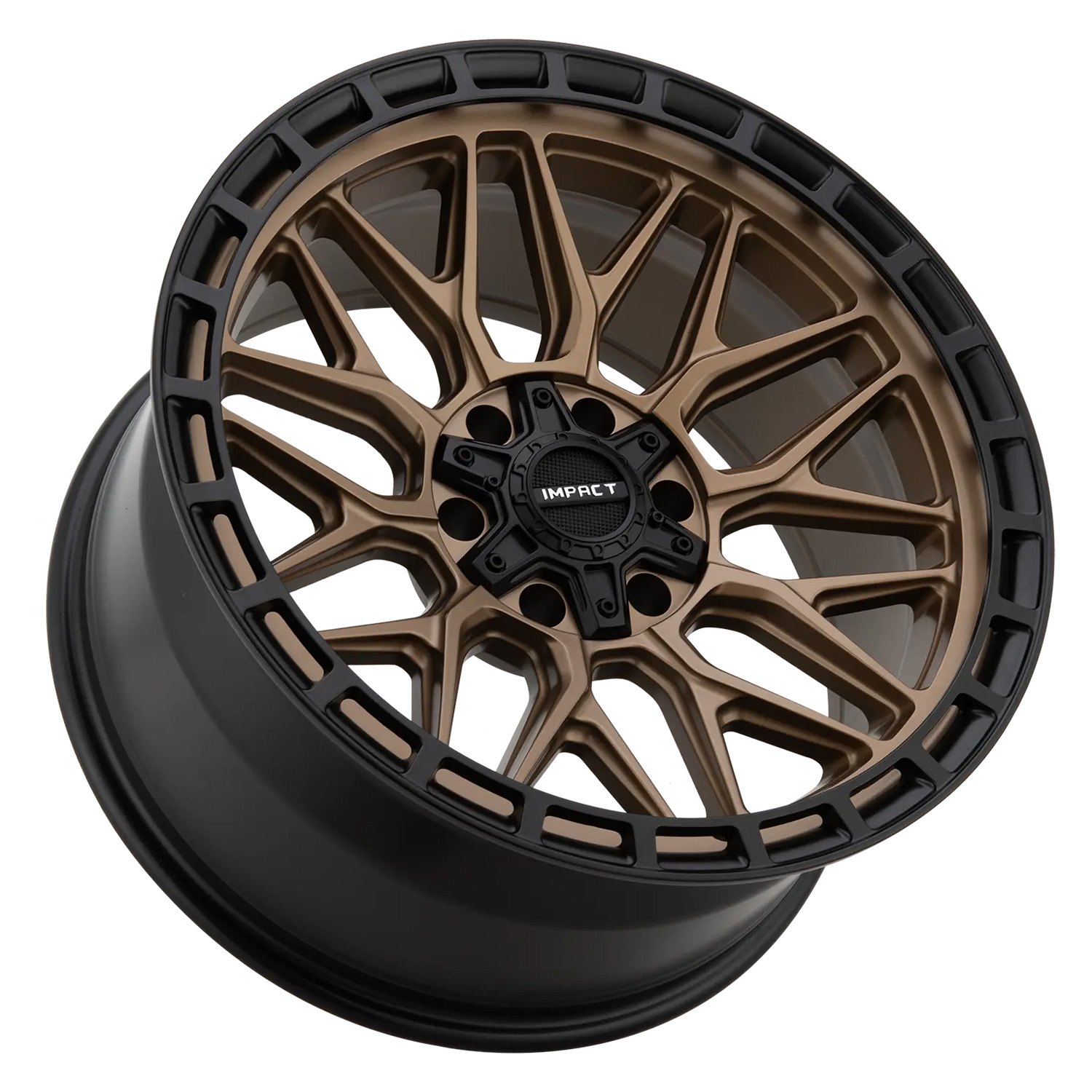 IMPACT OFF-ROAD® 8811 Wheels - Bronze with Black Beadlock Rims