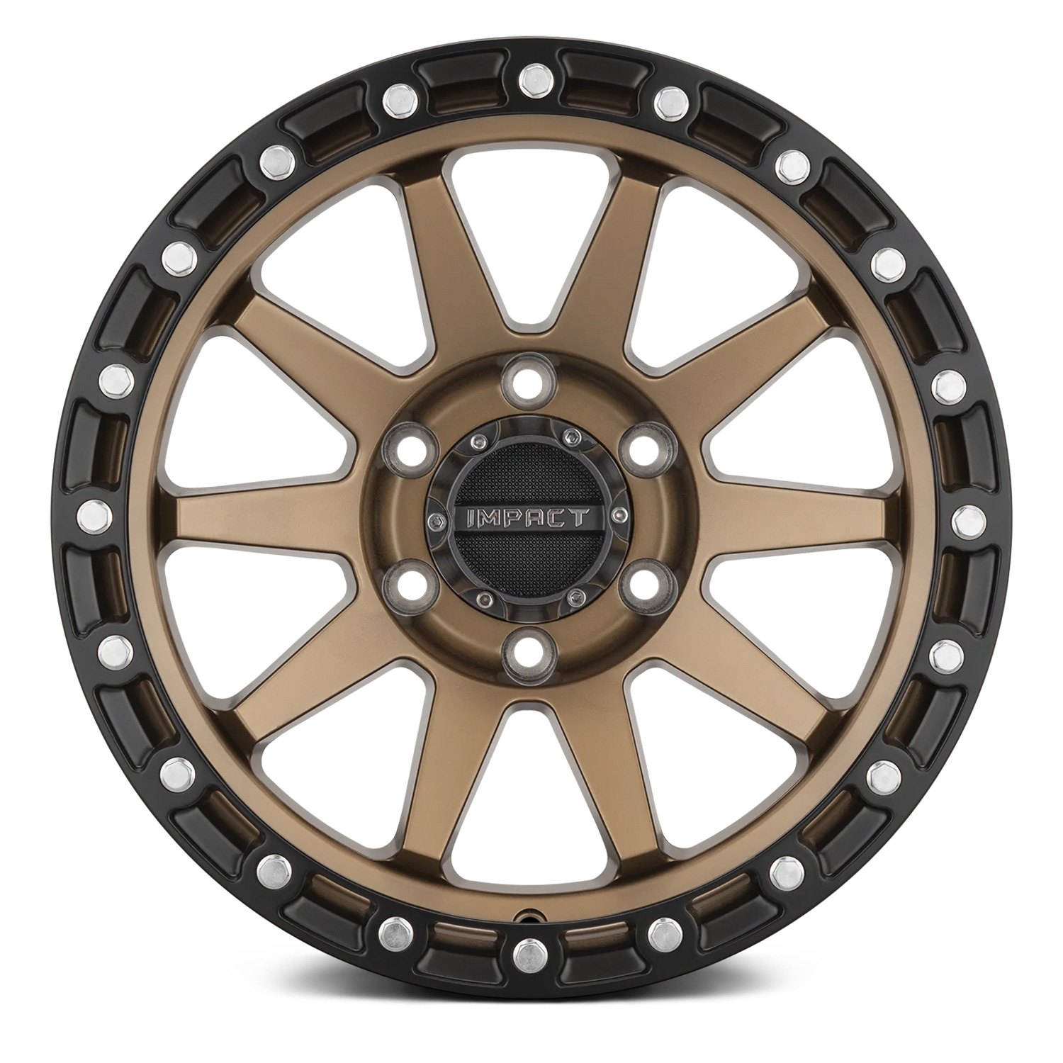 IMPACT OFF-ROAD® 882 Wheels - Bronze with Black Beadlock Rims - 882BRZ-79060-00