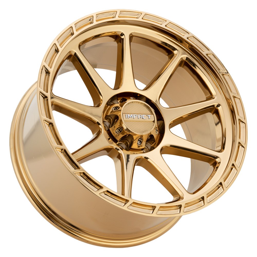 IMPACT OFF-ROAD® 908 Wheels - Gold Chrome Rims