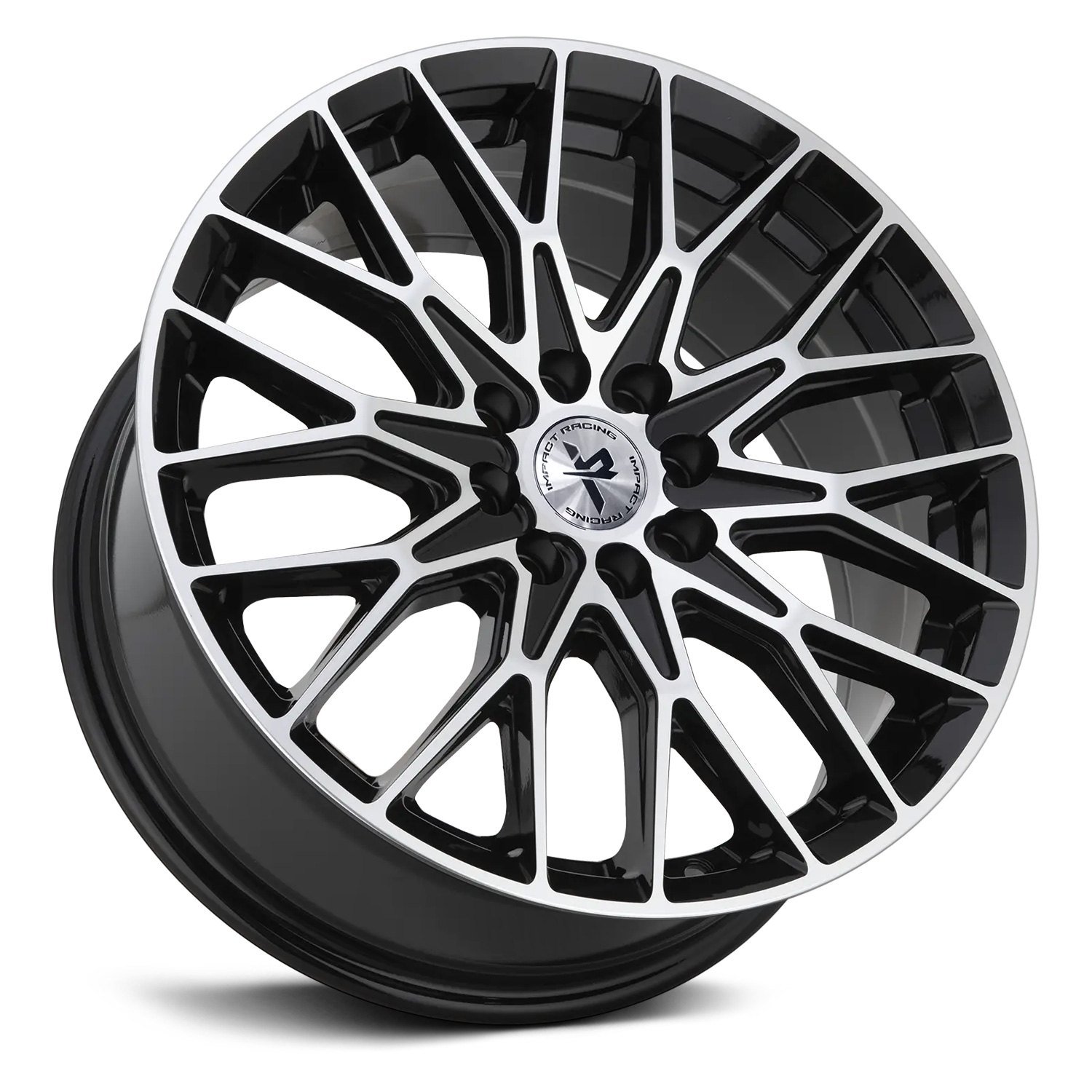 IMPACT RACING® 501 Wheels - Gloss Black with Machined Face Rims