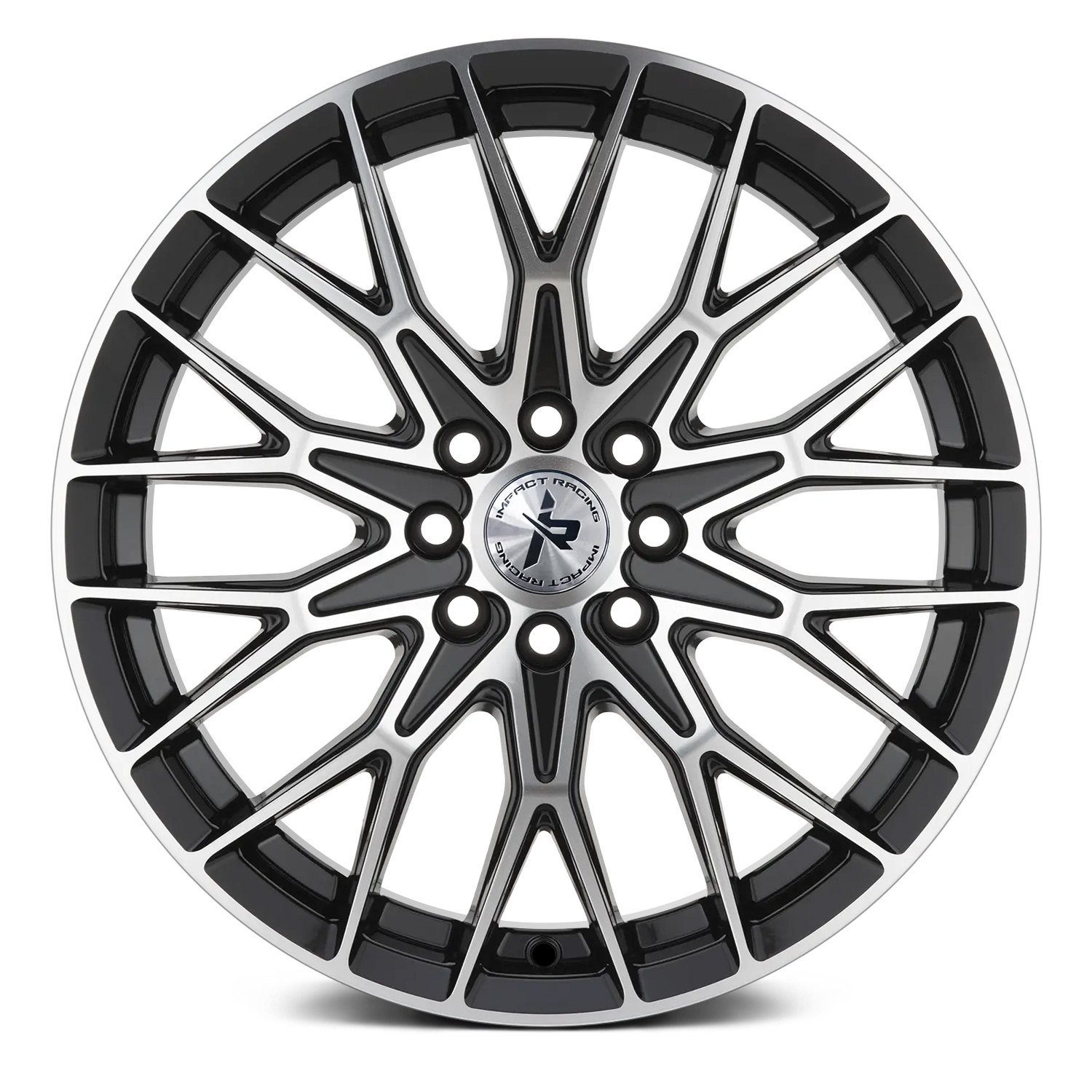 IMPACT RACING® 501 Wheels - Gloss Black with Machined Face Rims