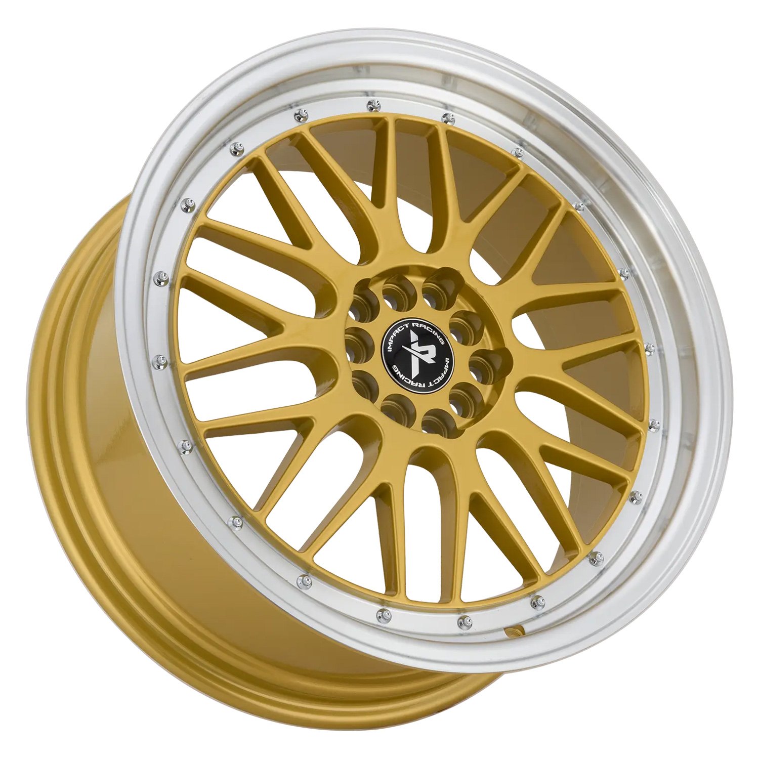 IMPACT RACING® 505 Wheels - Gold with Machined Lip Rims