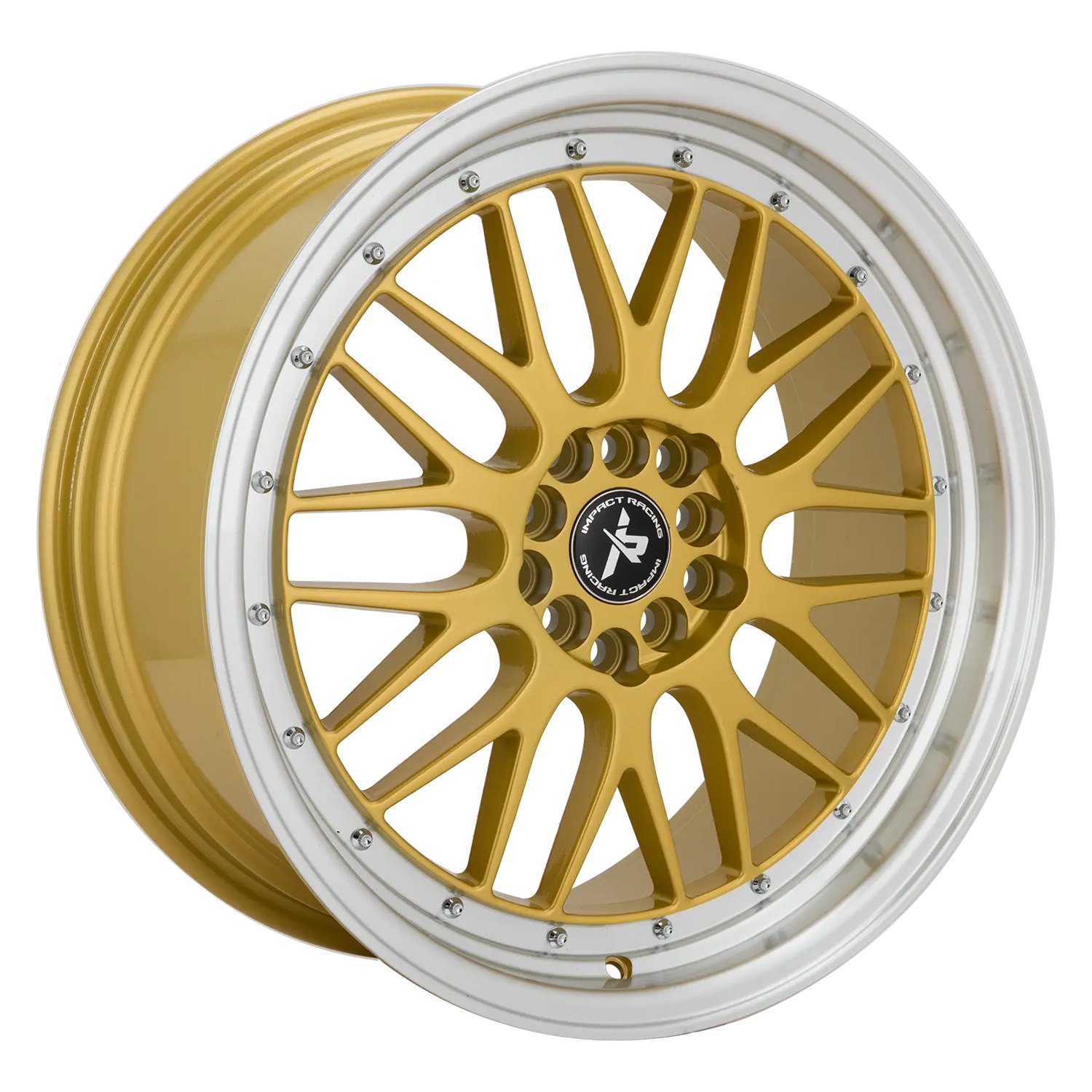 IMPACT RACING® 505 Wheels - Gold with Machined Lip Rims