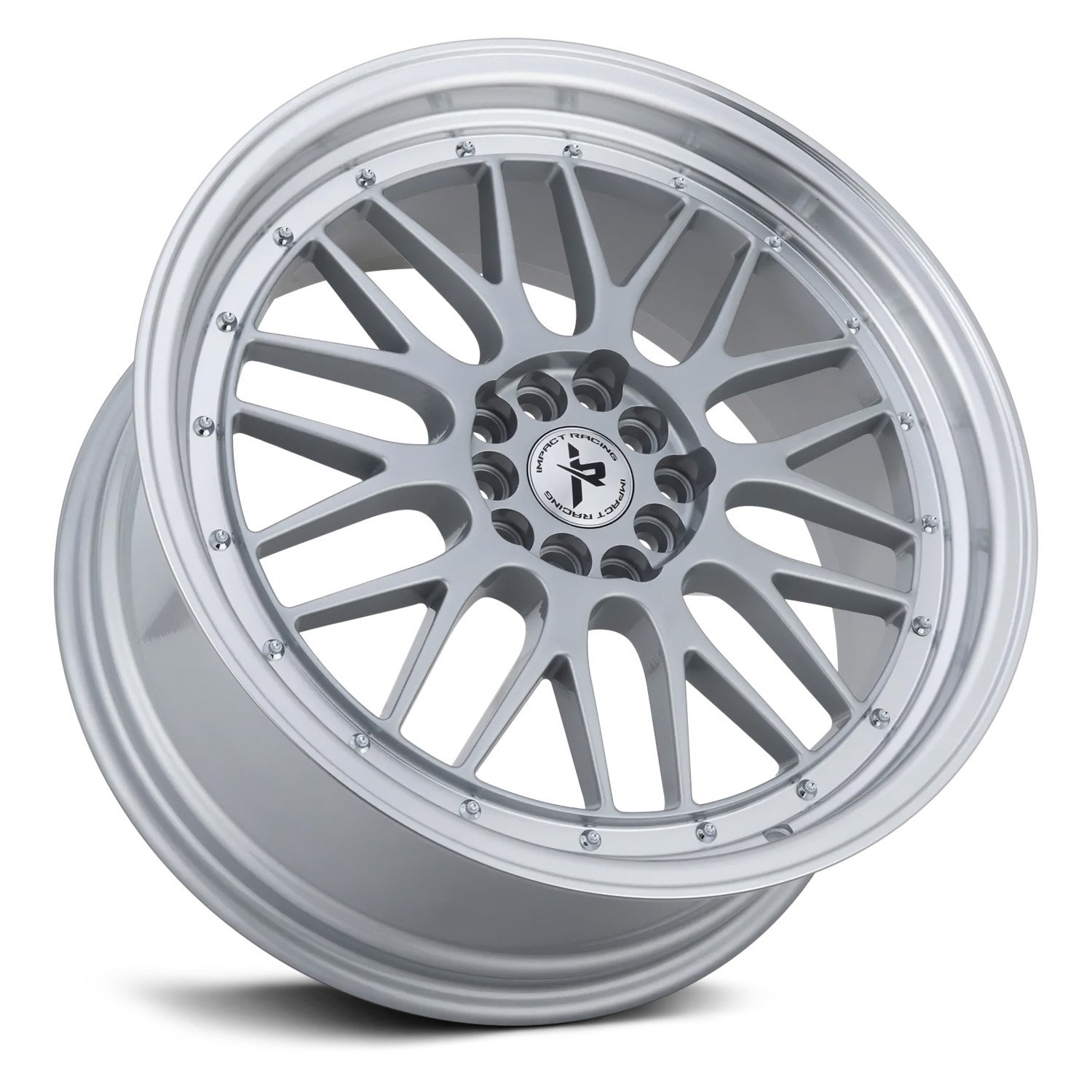 IMPACT RACING® 505 Wheels - Silver with Machined Lip Rims