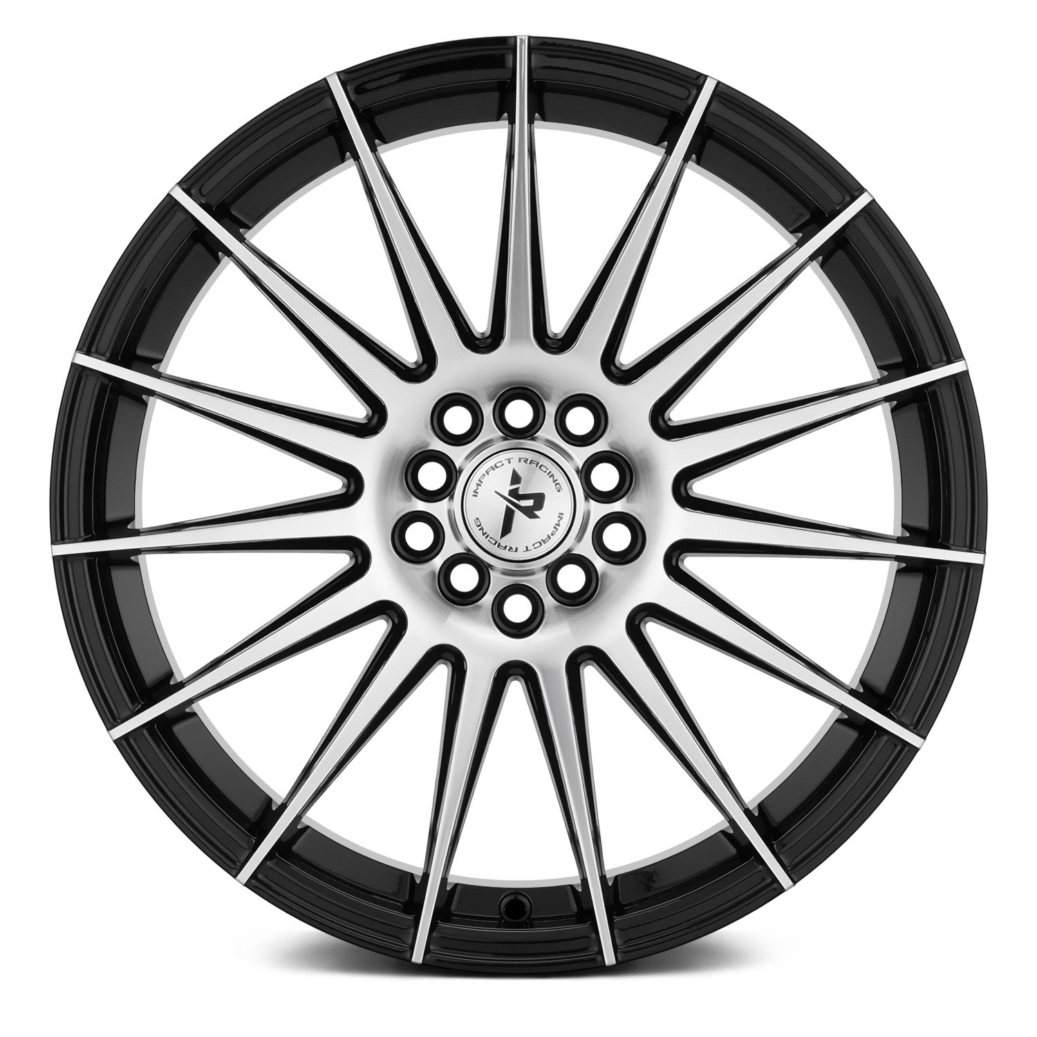 IMPACT RACING® 506 Wheels - Gloss Black with Machined Face Rims ...