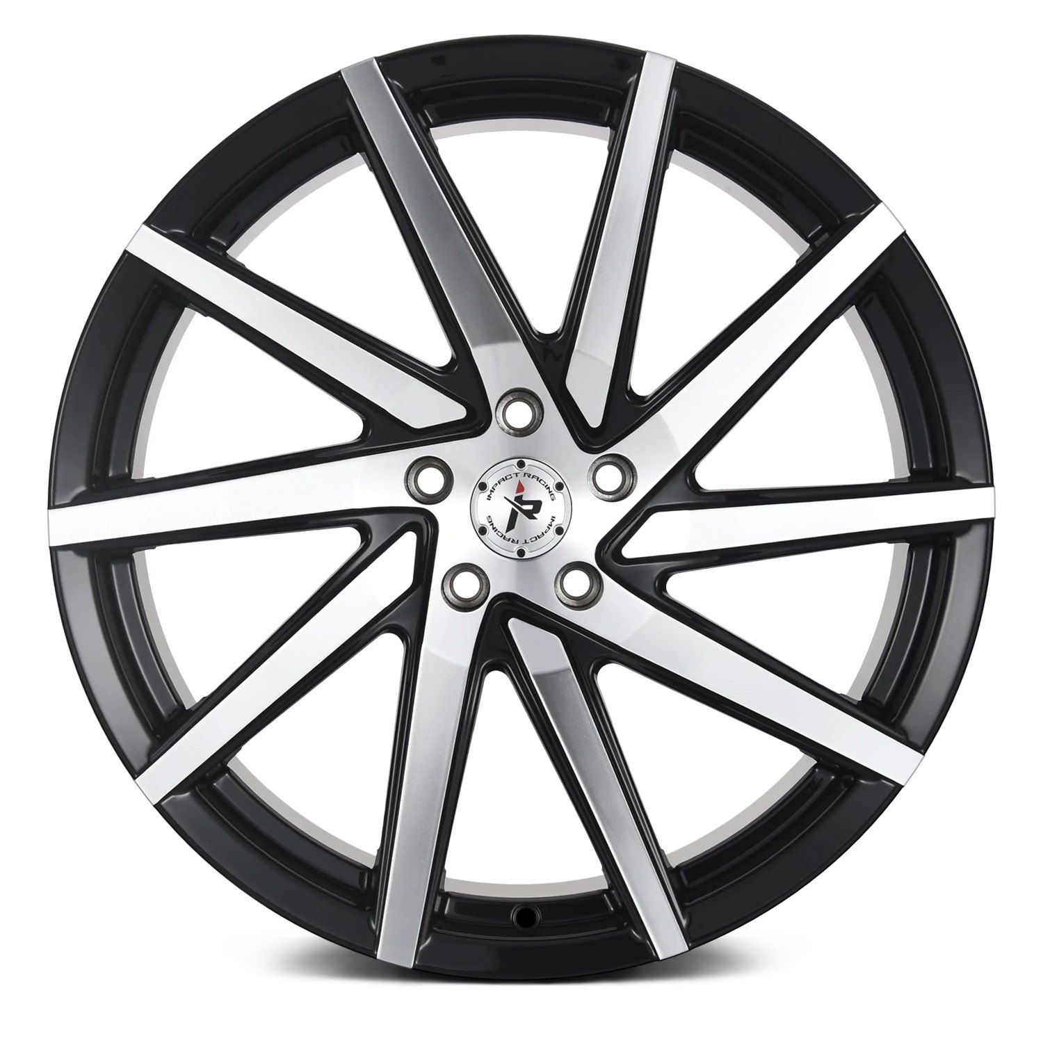 IMPACT RACING® 601 Wheels - Gloss Black with Machined Face Rims
