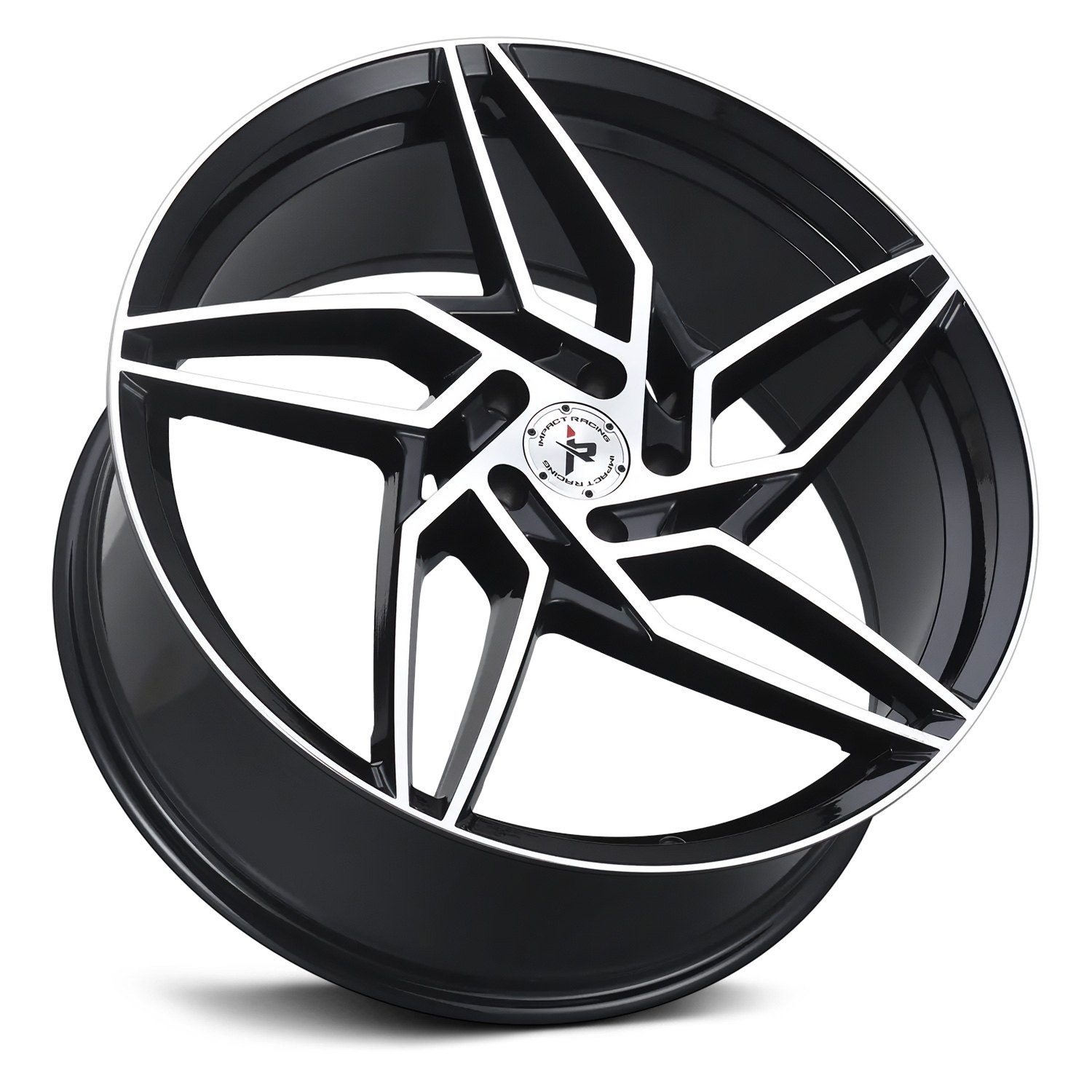 IMPACT RACING® 605 Wheels - Gloss Black with Machined Face Rims