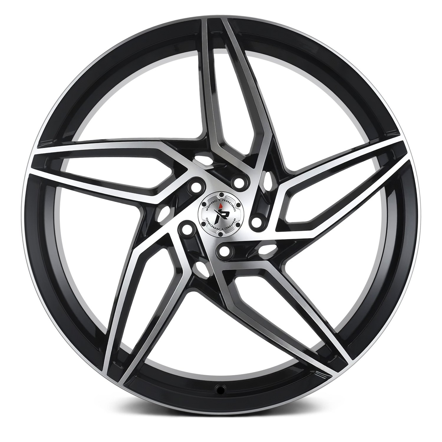 IMPACT RACING® 605 Wheels - Gloss Black with Machined Face Rims