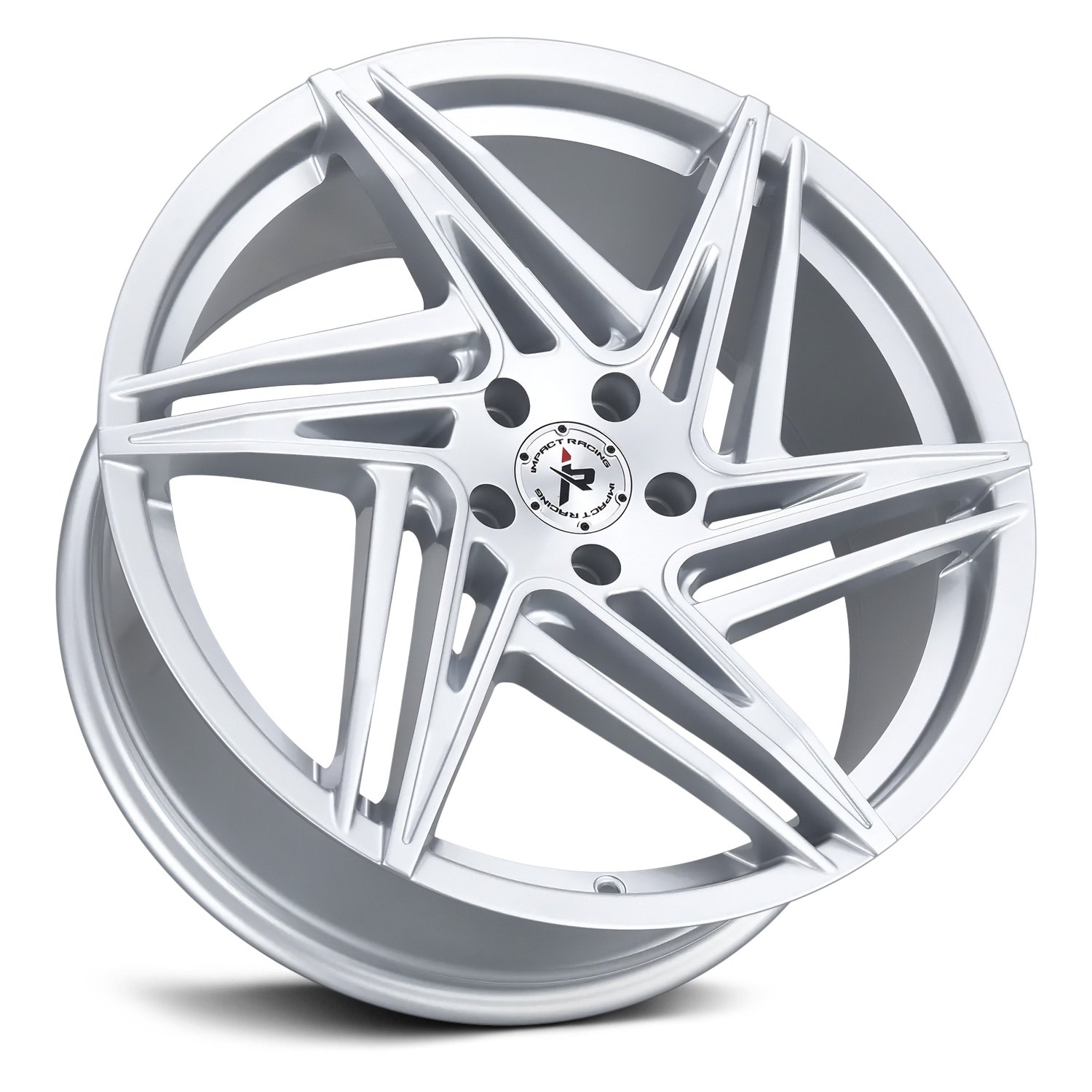 IMPACT RACING® 606 Wheels - Silver Rims - 606S-28512+35
