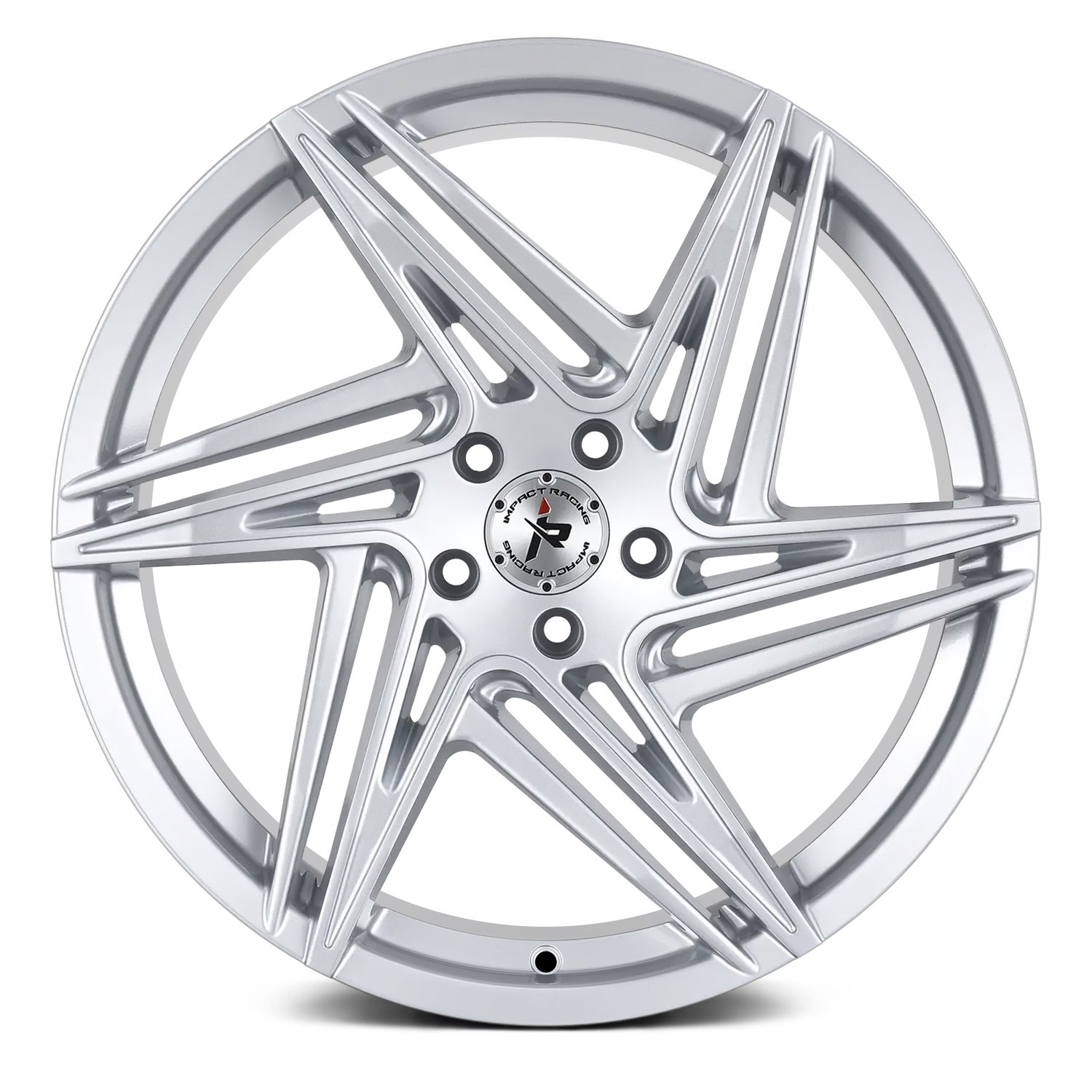 IMPACT RACING® 606 Wheels - Silver Rims - 606S-28512+35