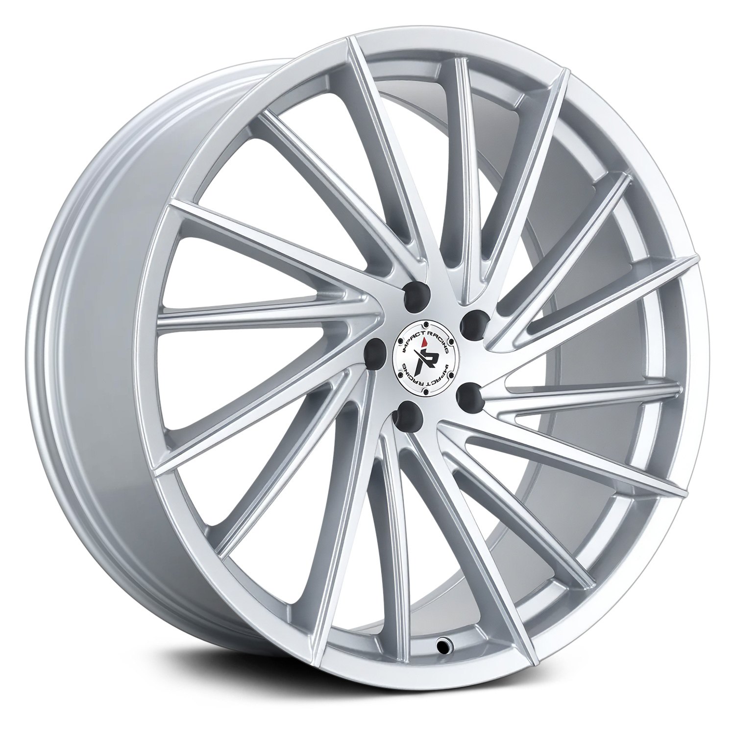 IMPACT RACING® 608 Wheels - Silver Rims - 608S-28512+35