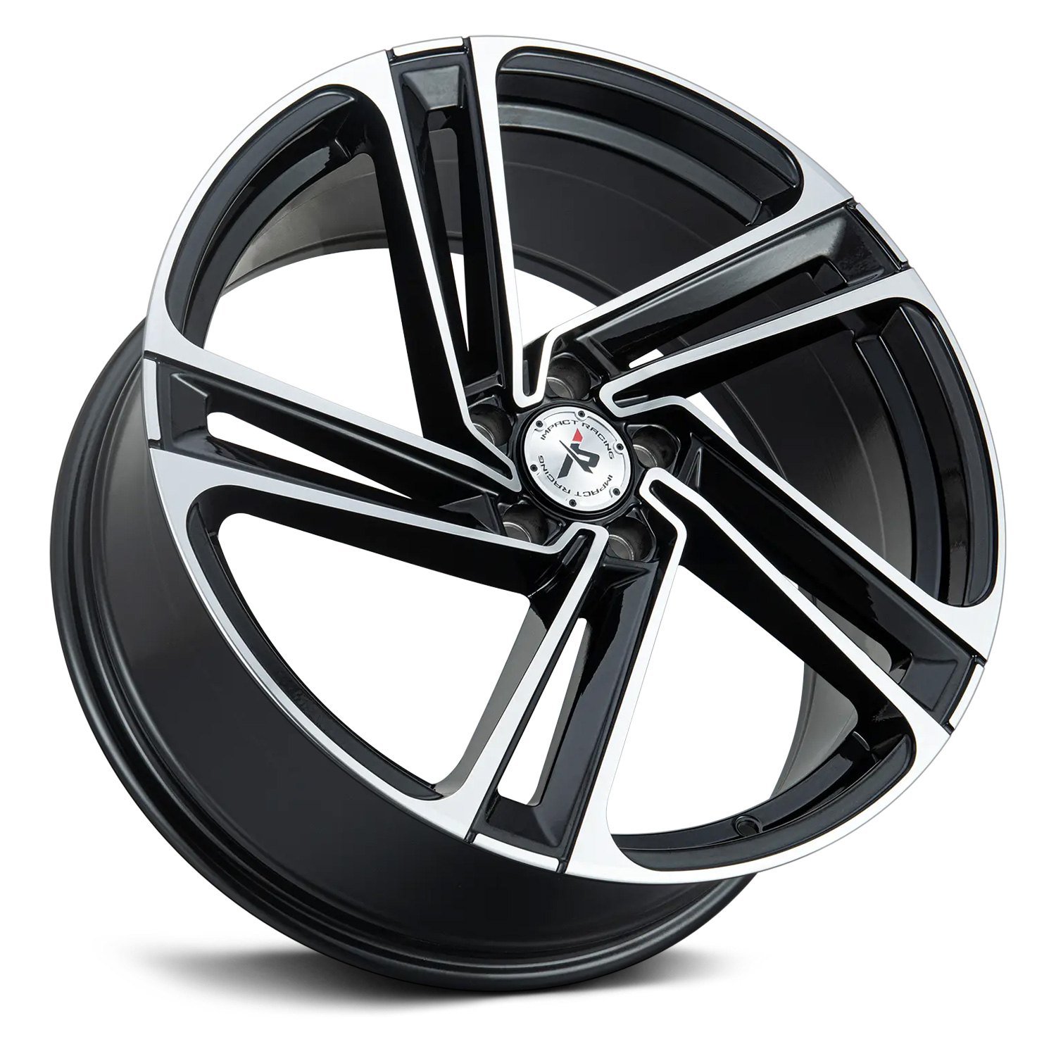 IMPACT RACING® 610 Wheels - Gloss Black with Machined Face Rims