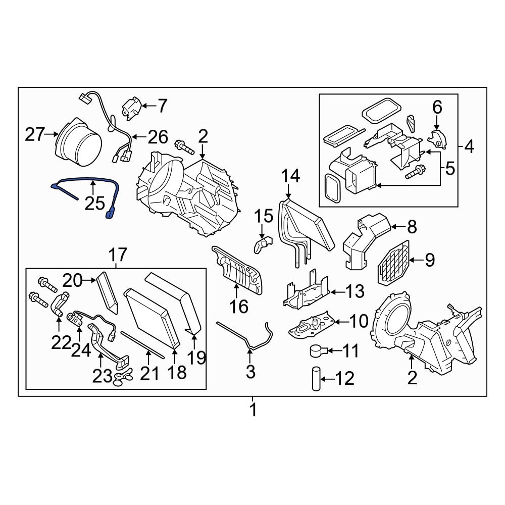 Infiniti OE 277223RA0A - Ambient Air Temperature Sensor