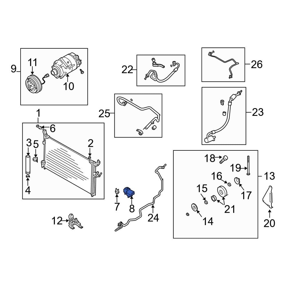 Infiniti OE 277223VA0A - Ambient Air Temperature Sensor