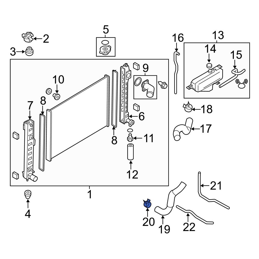 Infiniti OE 0155800731 - Radiator Hose Clamp