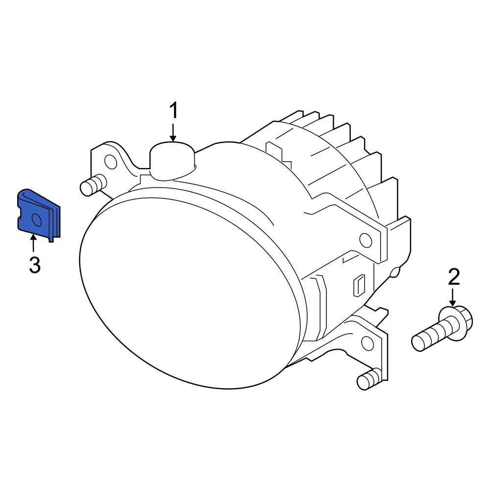 Infiniti OE 0124101011 - Fog Light Nut