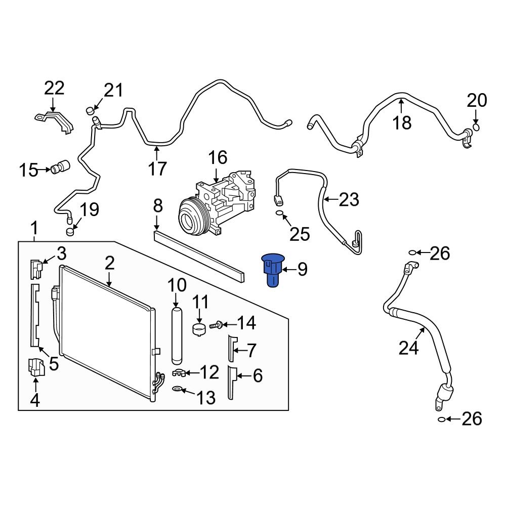 Infiniti OE 277223VA0A - Ambient Air Temperature Sensor